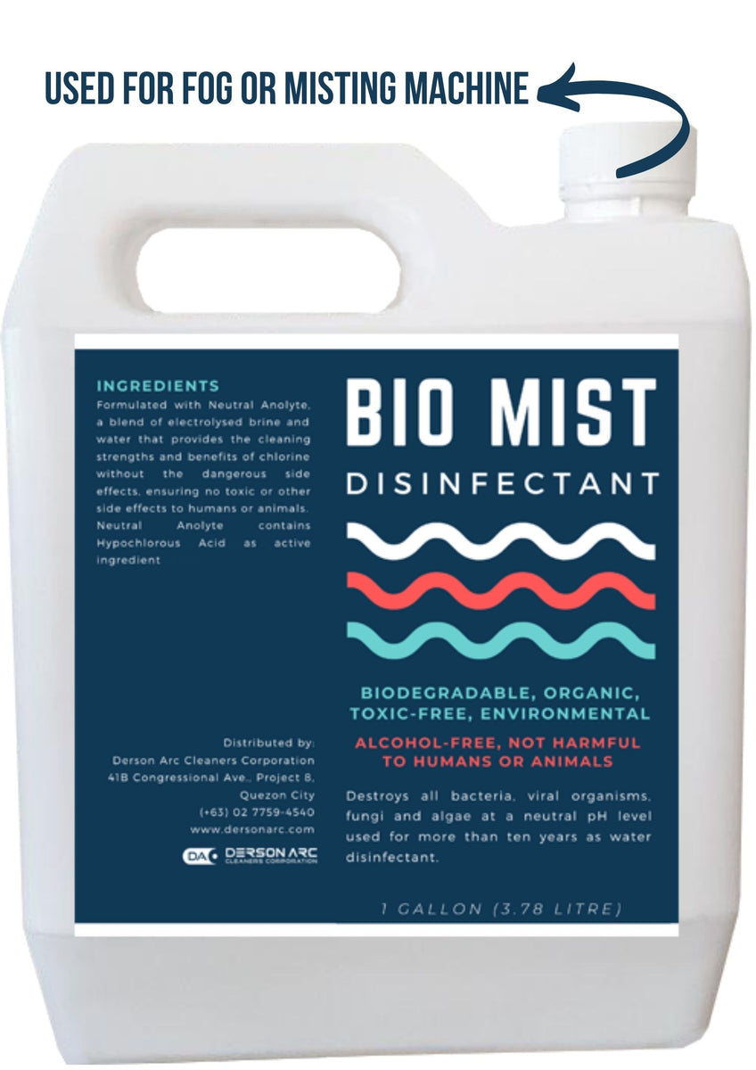 Bio Mist (1 Gallon) – Derson Arc Cleaners Corporation